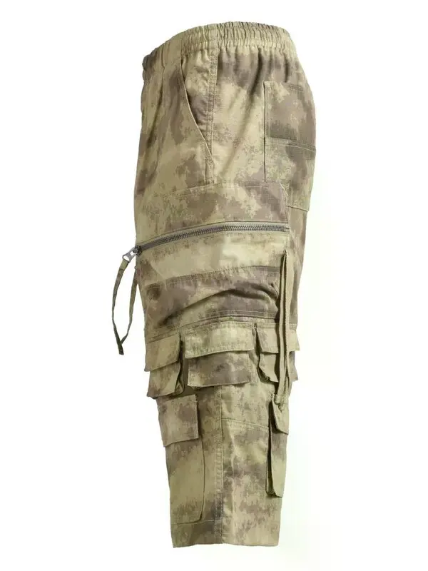 BREATH Camouflage-print Shorts
