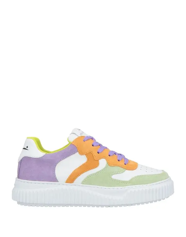 VOILE BLANCHE Calfskin Sneakers - White