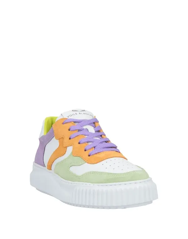VOILE BLANCHE Calfskin Sneakers - White