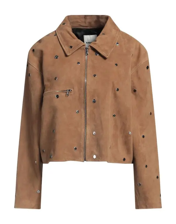 Sandro Suede Jacket