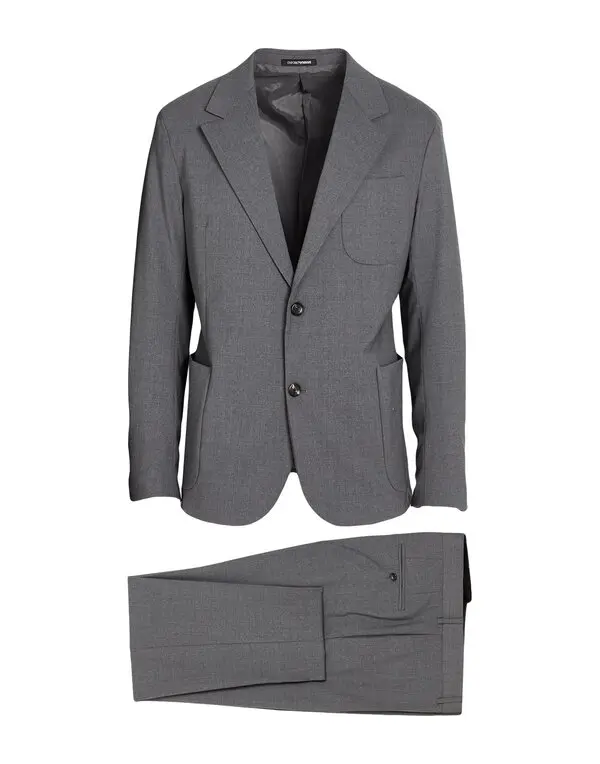 Emporio Armani Rotary Line Suit Size Virgin Wool, Elastane