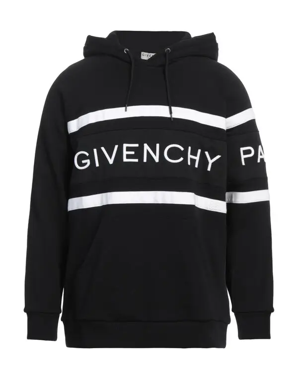 Givenchy Cotton-blend Logo Hoodie - Black