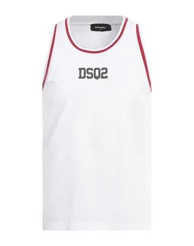 Dsquared2 Tank Top Size Cotton - White