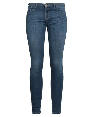 Emporio Armani Skinny Jeans In Cotton Blend - Blue