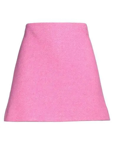 GANNI Mini Flared Skirt - Fuchsia