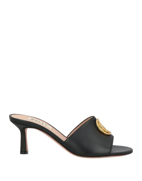 Bally Leather Slide Sandals