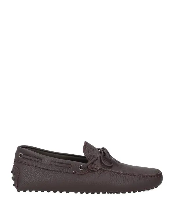 TOD'S Leather Loafers - Purple
