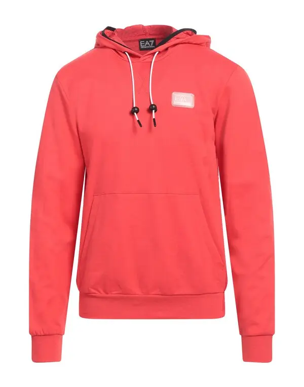 EA7 Cotton-blend Sweatshirt - Red