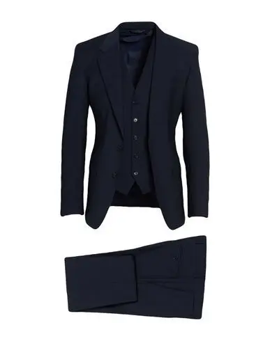Dolce & Gabbana Suit Midnight Size Wool, Polyester, Eco Polyester - Blue