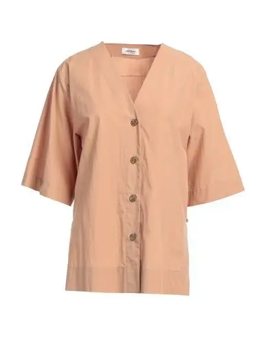 OTTOD'AME Cotton Poplin Shirt - Camel