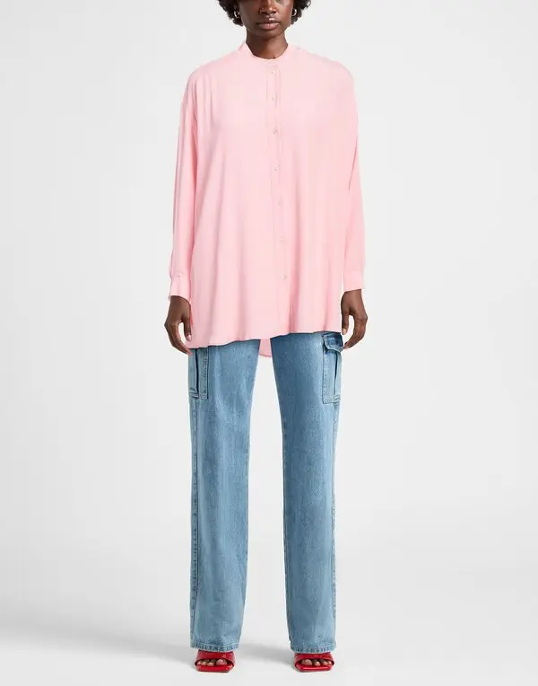 OTTOD'AME Oversized Acetate And Silk Shirt