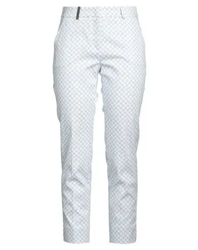 Peserico Slim-fit Polka Dot Pants - Blue