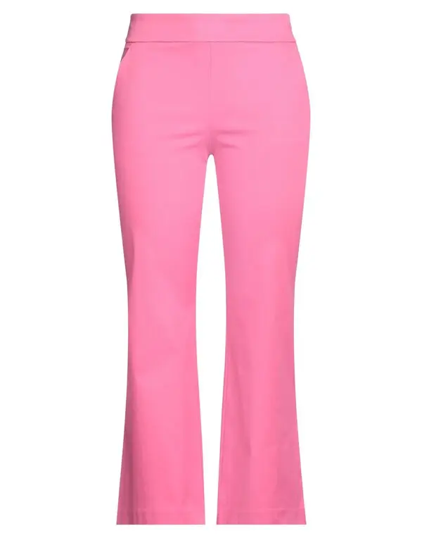CARACTÈRE Cotton Elastane Cropped Flared Pants