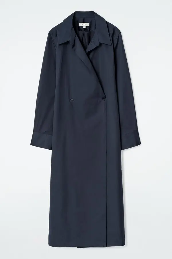Cos Double-breasted Midi Shirt Dress