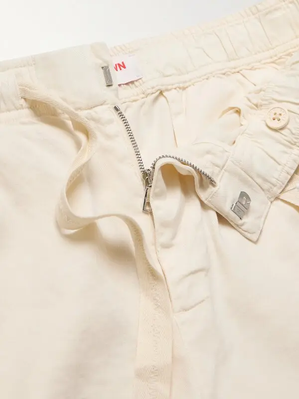 Orlebar Brown Alex Tapered Stretch Linen And Lyocell-blend Drawstring Trousers