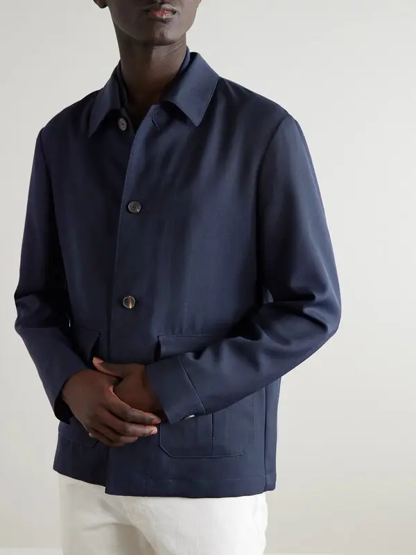 Mr P. Woven Shirt Jacket