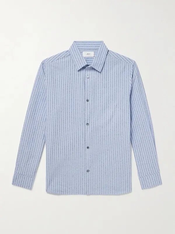 Mr P. Striped Cotton-blend Shirt