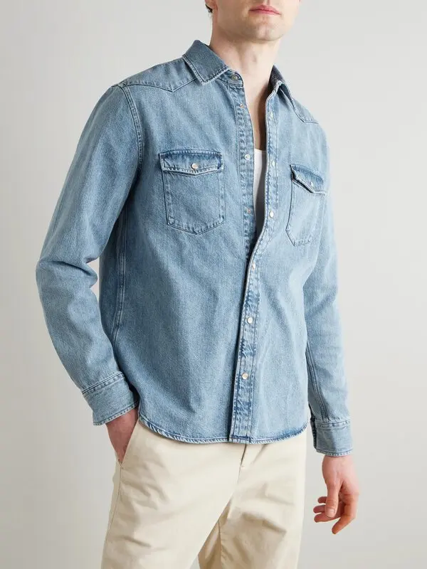 Mr P. Denim Western Shirt