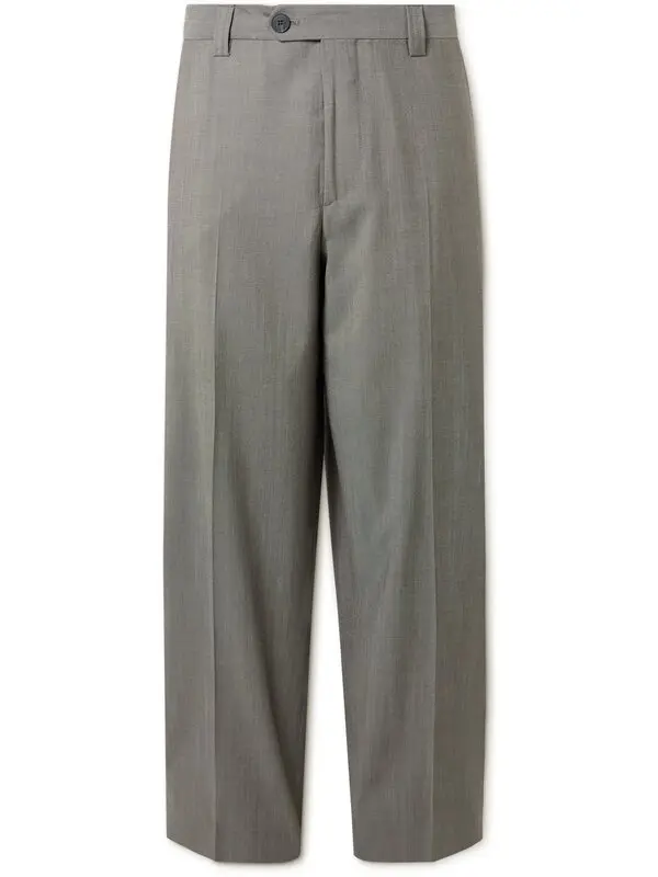 MFPEN Study Straight-leg Wool-twill Trousers
