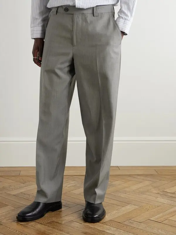 MFPEN Study Straight-leg Wool-twill Trousers