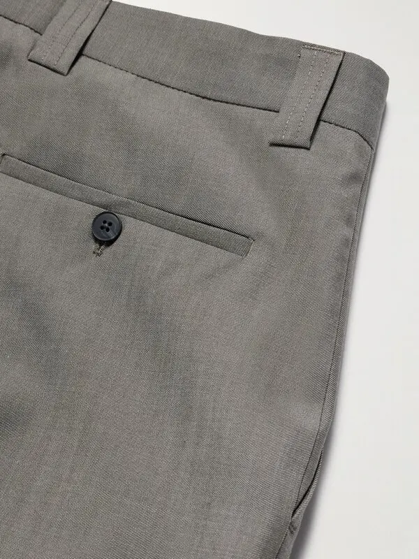 MFPEN Study Straight-leg Wool-twill Trousers
