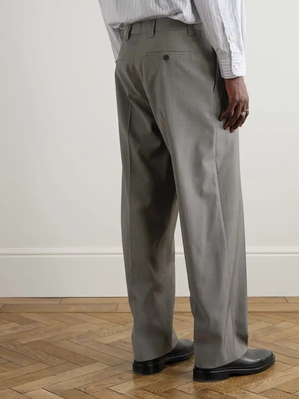 MFPEN Study Straight-leg Wool-twill Trousers