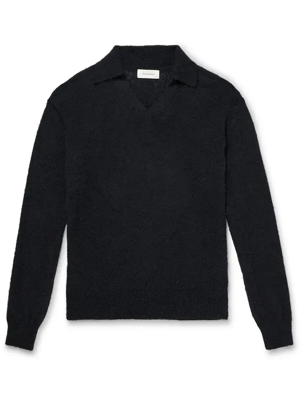 MFPEN Textured Organic Cotton-blend Sweater