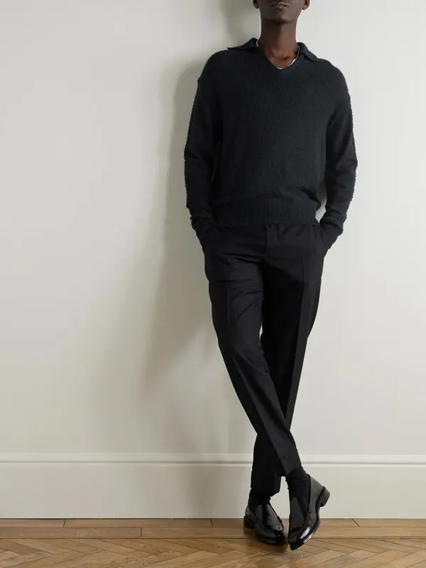 MFPEN Textured Organic Cotton-blend Sweater