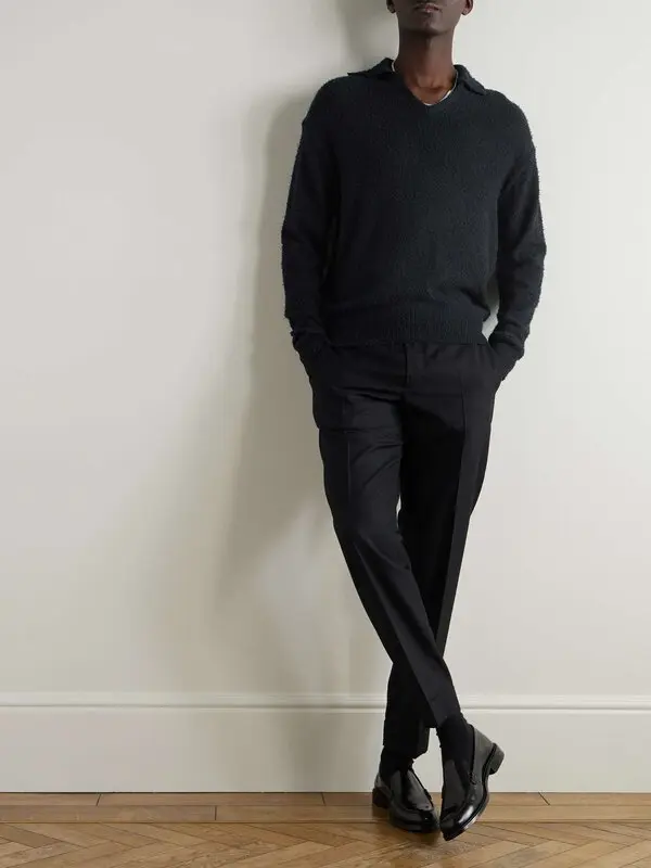 MFPEN Textured Organic Cotton-blend Sweater