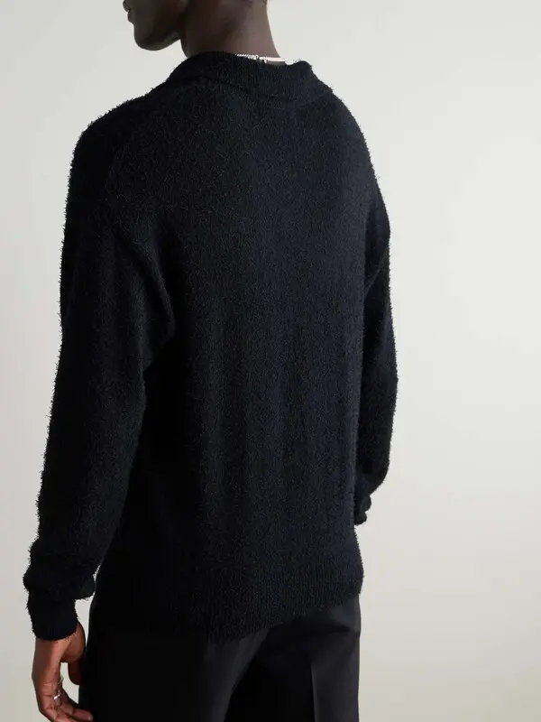 MFPEN Textured Organic Cotton-blend Sweater