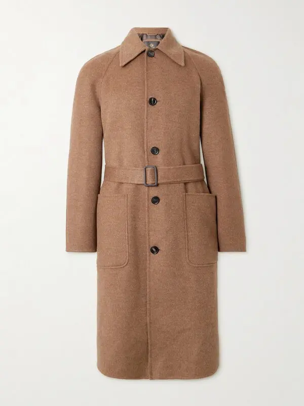 Loro Piana Owen Belted Rain System® Cashmere Coat