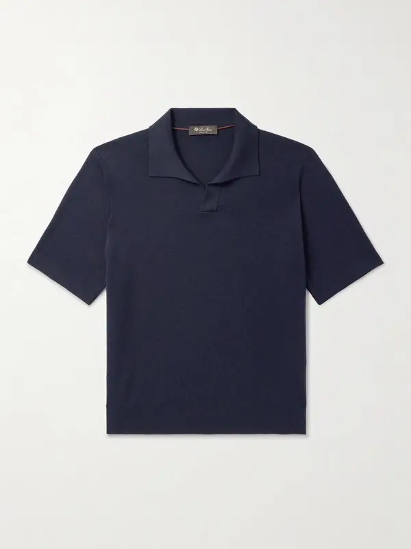 Loro Piana Wish® Wool Polo Shirt