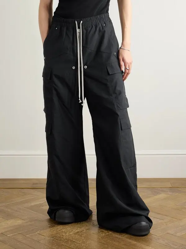 Rick Owens Belas Wide-leg Cargo Trousers