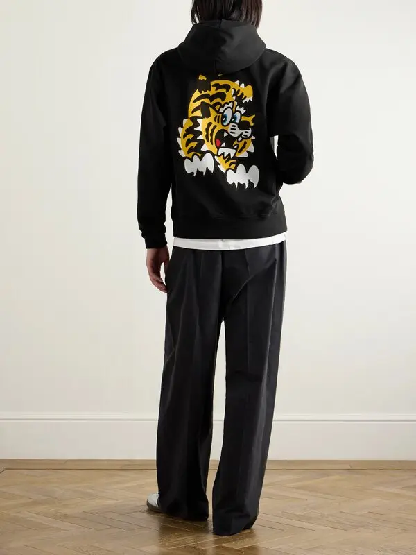 KENZO VERDY MARKET HOODIE エンブロイド フ―ディー Kenzo Verdy Market Embroidered Hoodie In Black - 60% Off