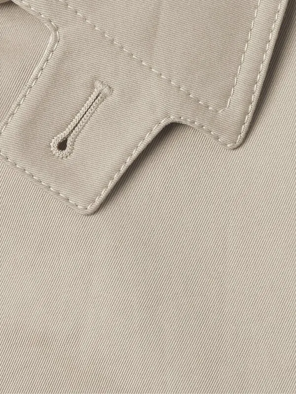 Burberry Belted Cotton-gabardine Trench Coat