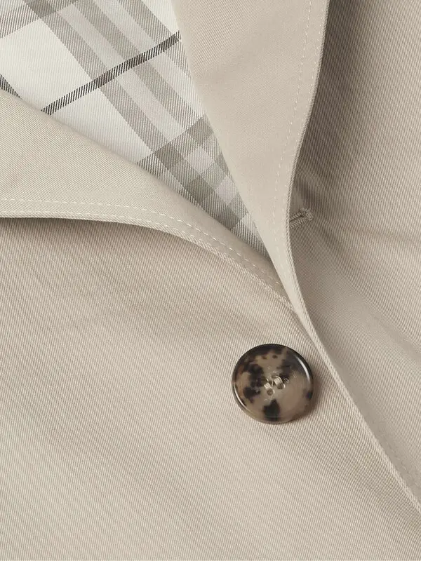 Burberry Belted Cotton-gabardine Trench Coat