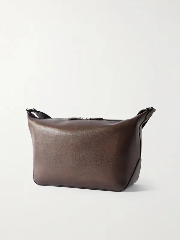 Berluti Toujours Scritto Venezia Leather Messenger Bag