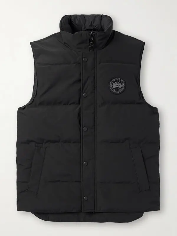 Canada Goose Garson Quilted Shell Down Gilet - Black