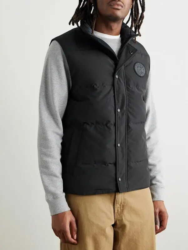 Canada Goose Garson Quilted Shell Down Gilet - Black