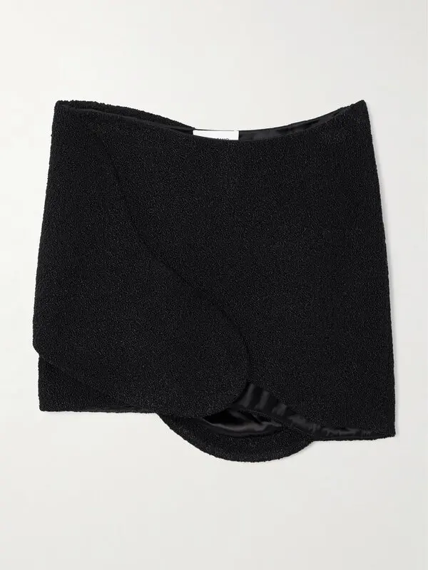 FERRAGAMO Bouclé Mini Skirt