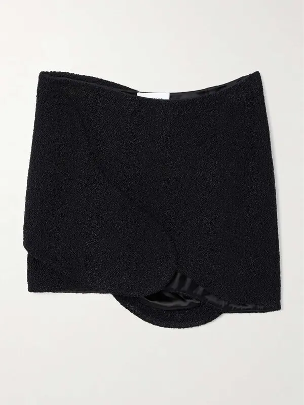 FERRAGAMO Bouclé Mini Skirt