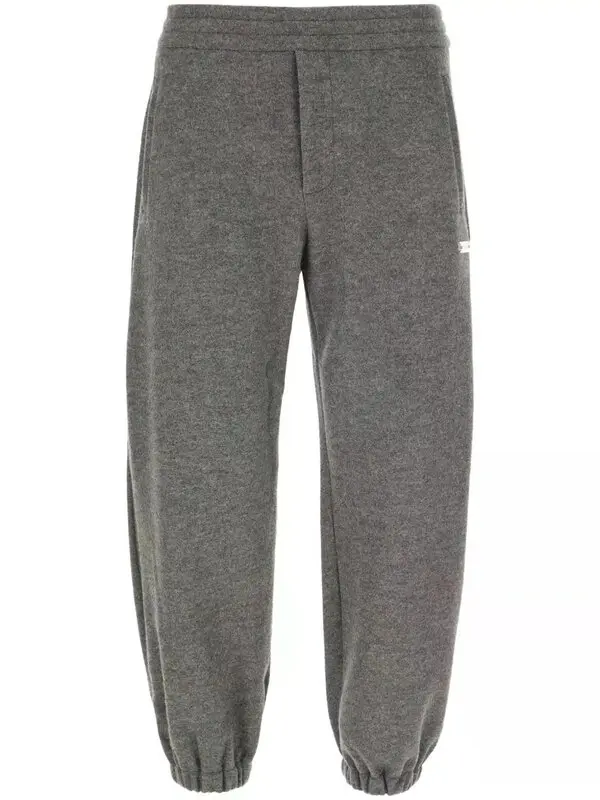 Alexander McQueen Logo-plaque Track Pants