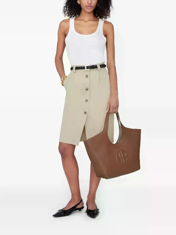 ANINE BING Medium Lili Tote Bag - Brown