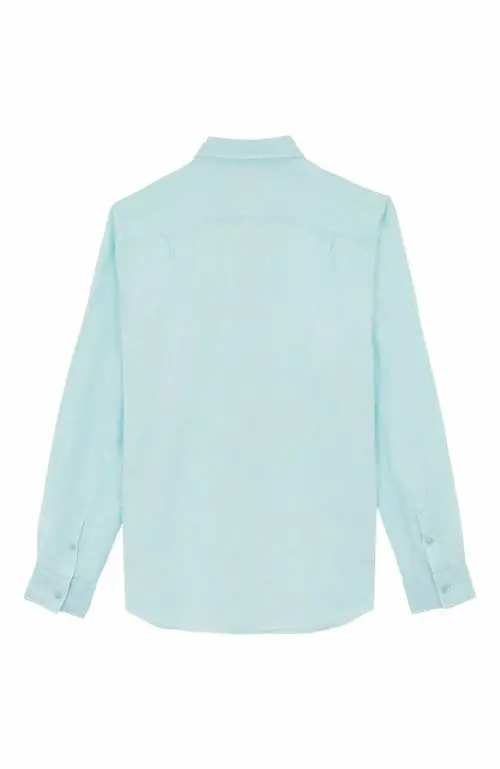 Vilebrequin Natural Dye Linen Shirt - Pacific