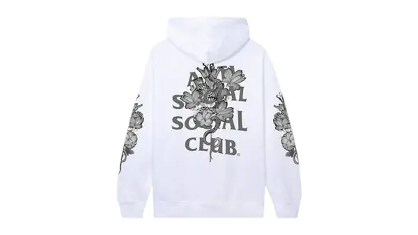 ANTI SOCIAL SOCIAL CLUB Hokkaido 3m Reflective Hoodie - White