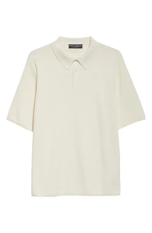 Dolce & Gabbana Cotton Knit Polo