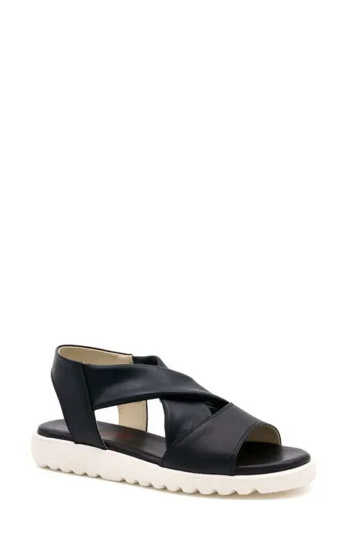 AMALFI BY RANGONI Baletto Sandal - Black Parmasoft