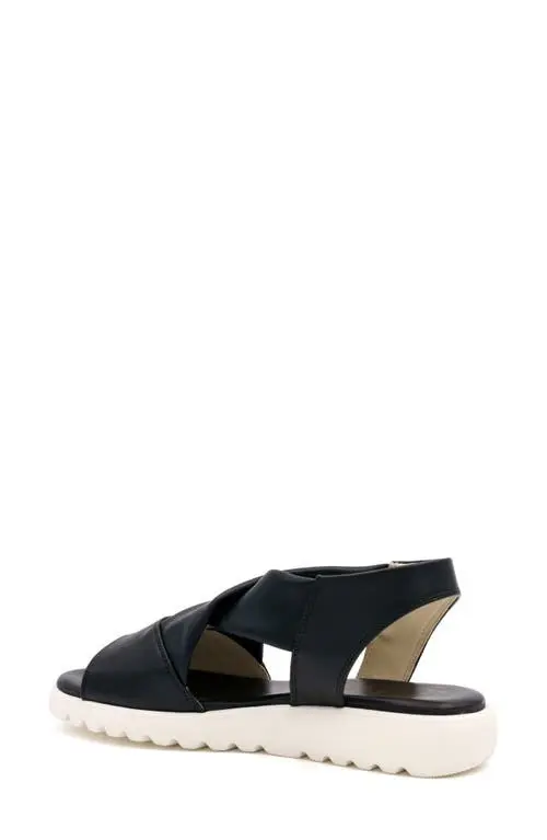 AMALFI BY RANGONI Baletto Sandal - Black Parmasoft