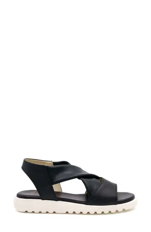 AMALFI BY RANGONI Baletto Sandal - Black Parmasoft