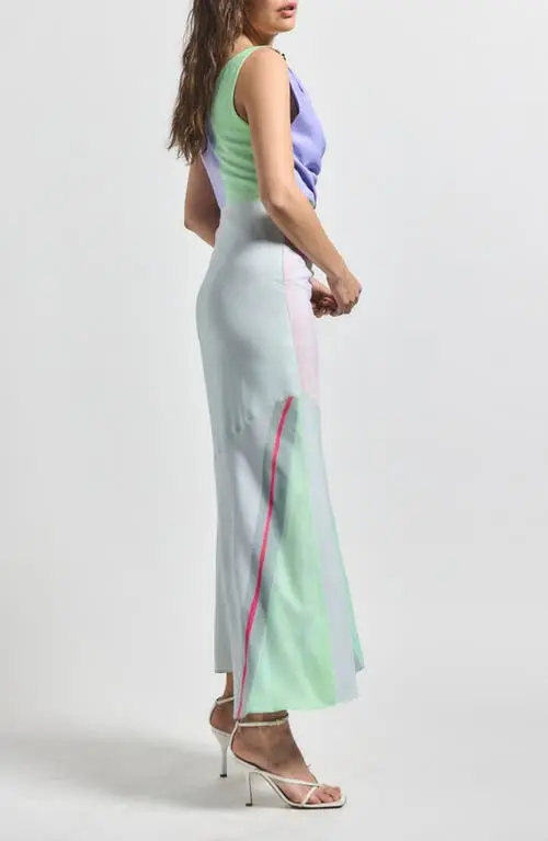 Derek Lam 10 Crosby Gabrielle Print Maxi Dress